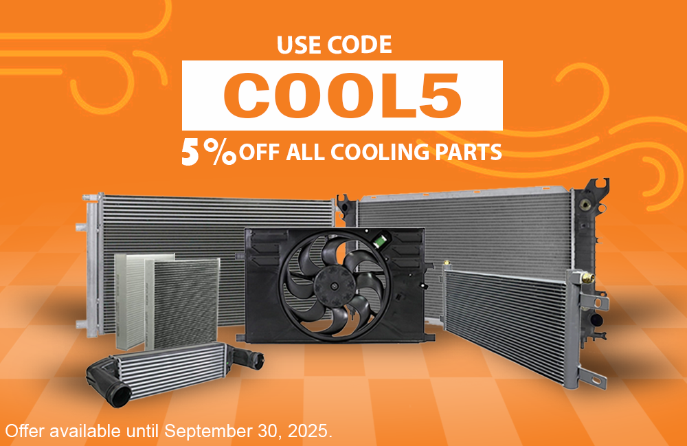Keep Your Cool: Save 5% on All Cooling Parts with Code COOL5 - Parts Nation